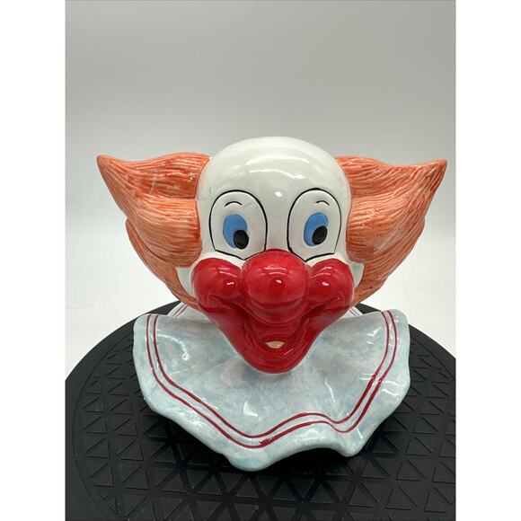 Vintage | Accents | Vintage Enesco 985 Bozo The Clown Ceramic Coin Bank ...